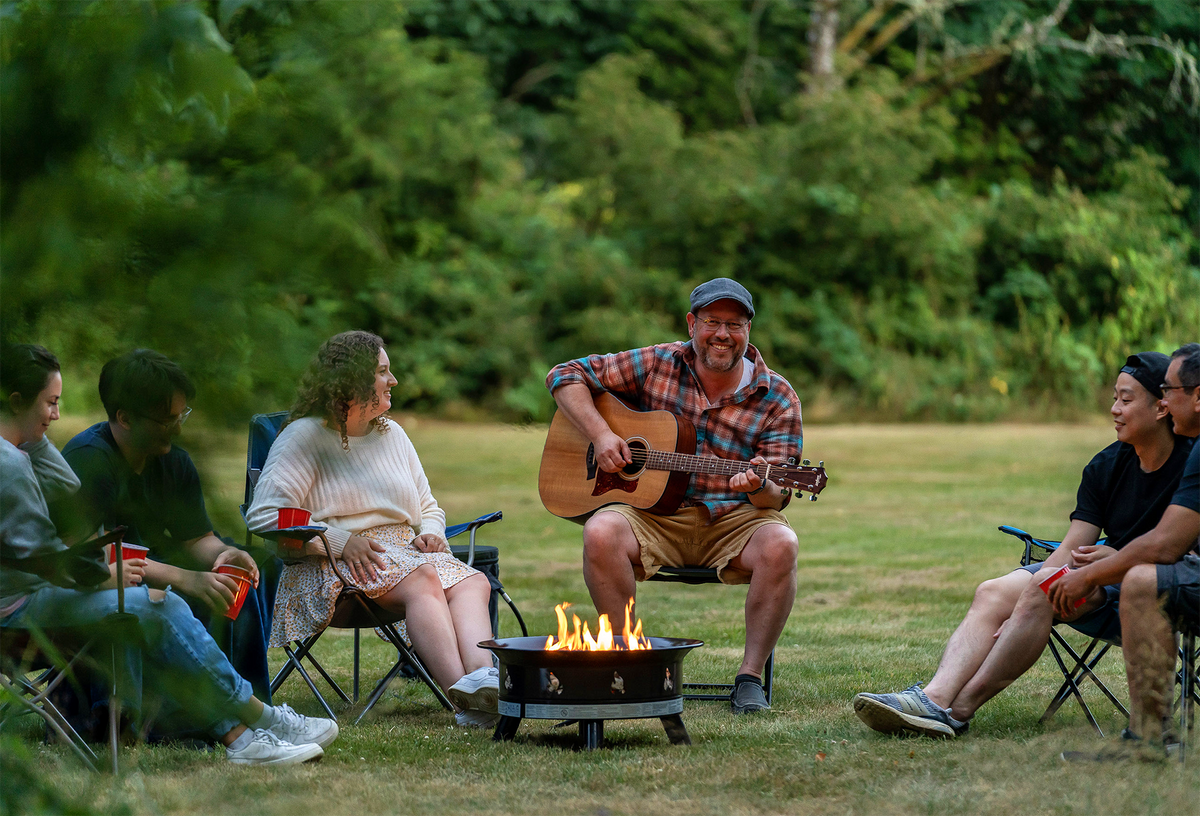Outland Living Mega Outdoor Portable Propane Fire Pit 883, Compact Gas ...
