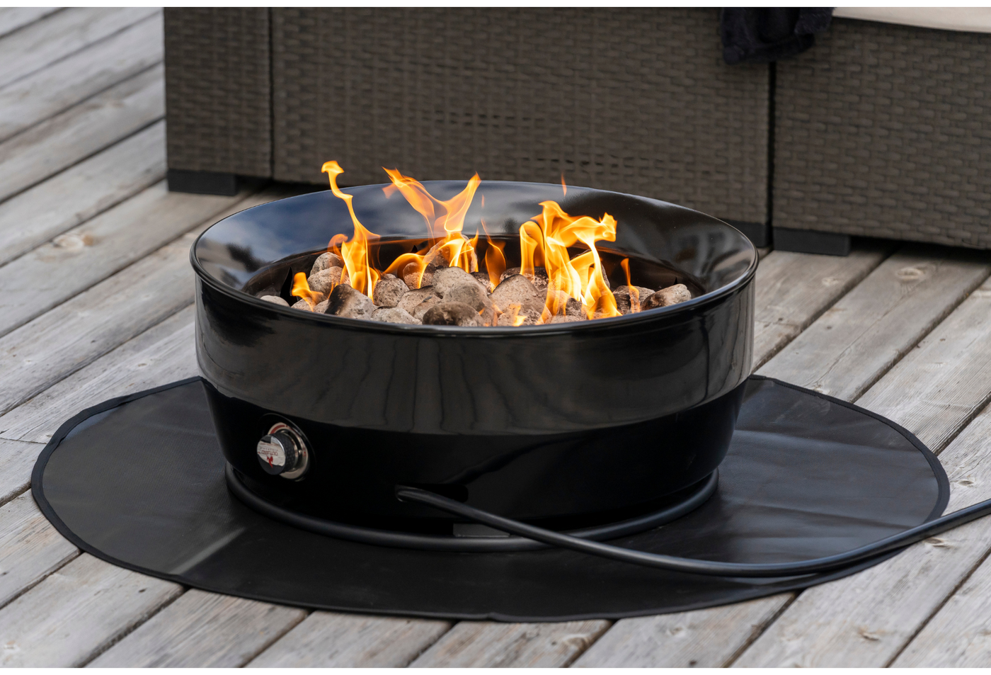 Outland Living Flame Resistant Fire Mat for Propane Fire Pits and Stoves