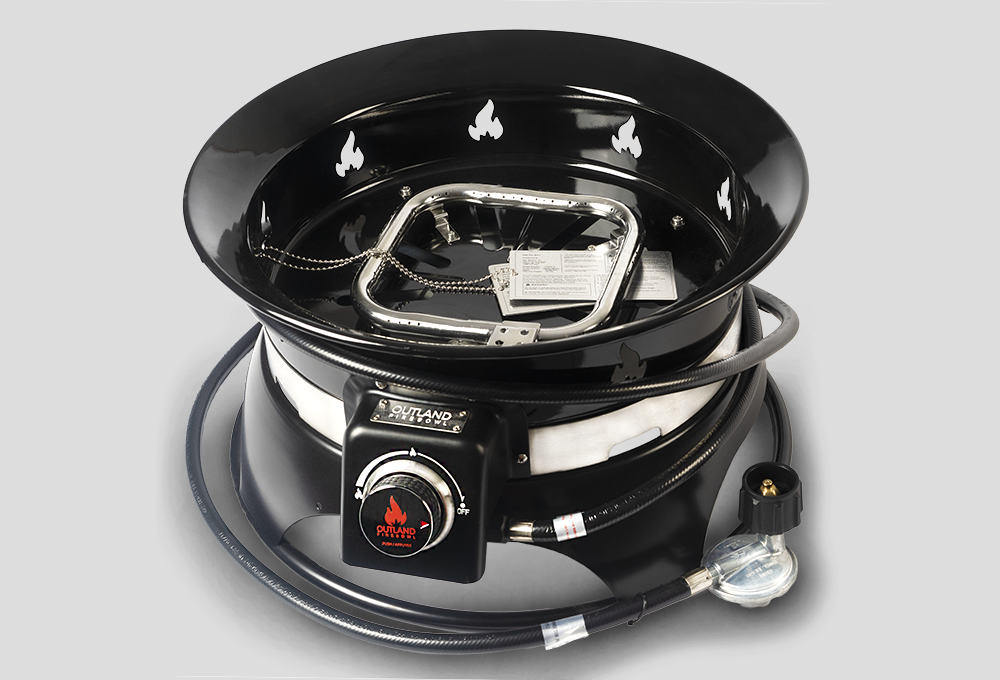 Outland Living Premium Outdoor Portable Propane Fire Pit 870, Compact ...