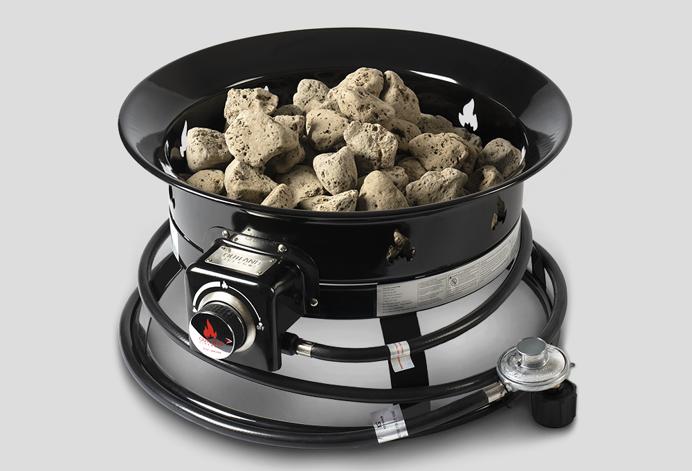 Outland Living Deluxe Outdoor Portable Propane Fire Pit 893, Compact ...