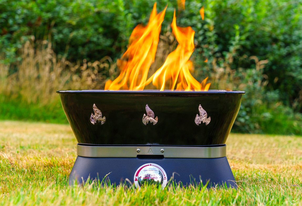 New 2021 Outland Living Firecube Fire Pit Square Outdoor Portable